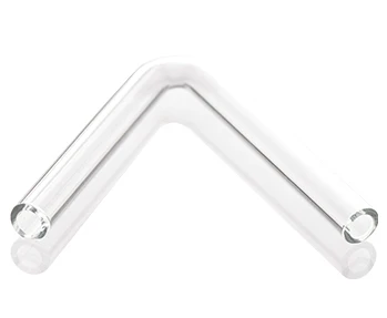 Customizable Glass Elbow Glass Tube Tube Right Angle Glass Tube ...