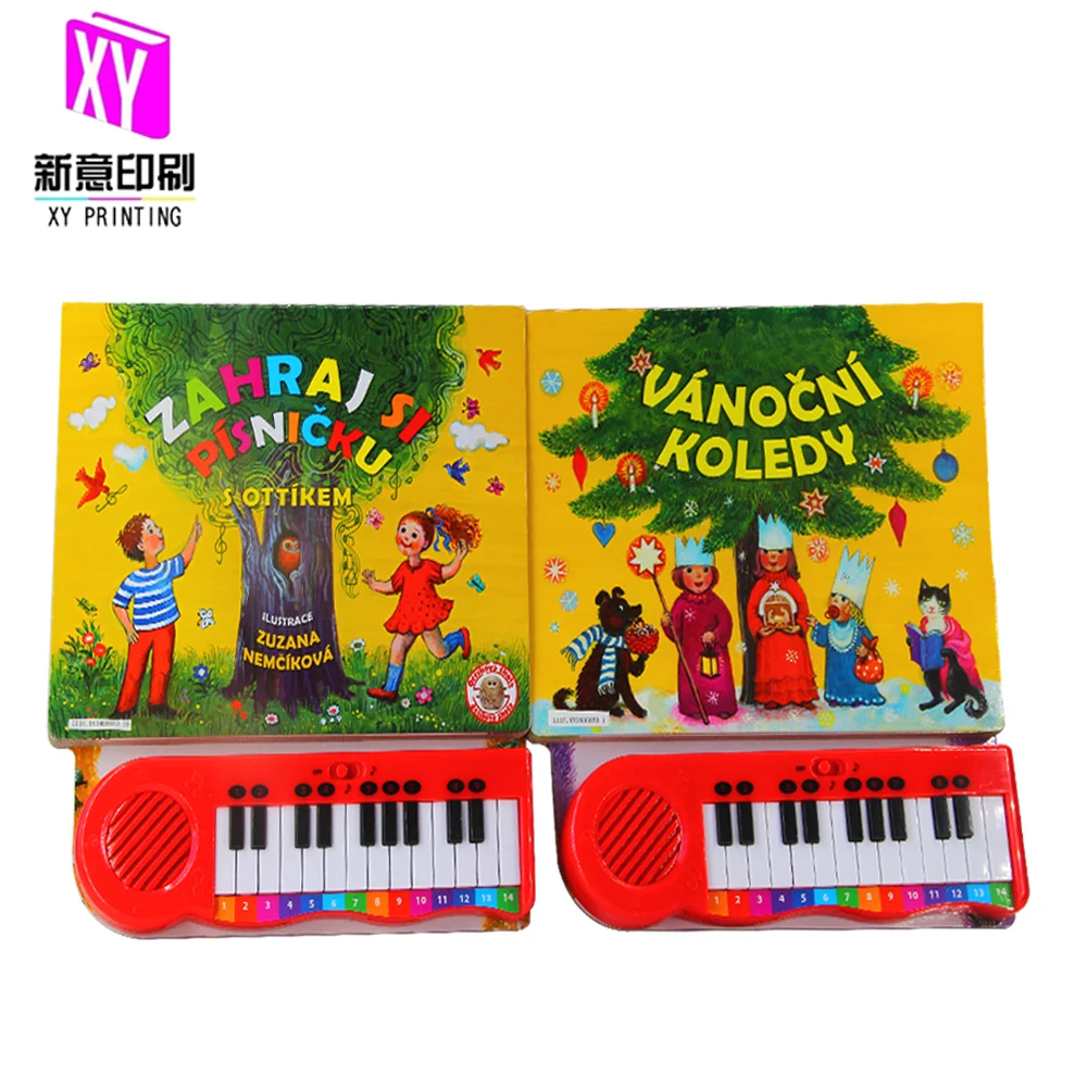 Learning Music Boardbook For Children With Piano Sound Module Children ...