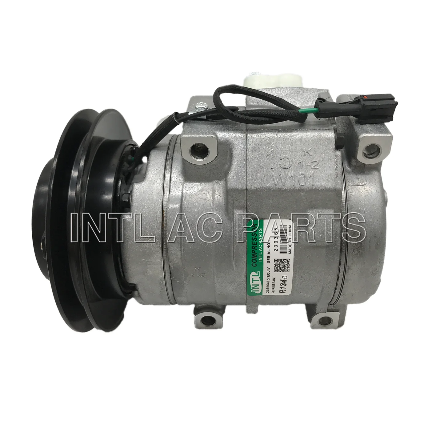 Ac Compressor 10s15c 1pk 24v For Isuzu Frr34 2008- 6hk1-tcn 7.8l 2008 ...