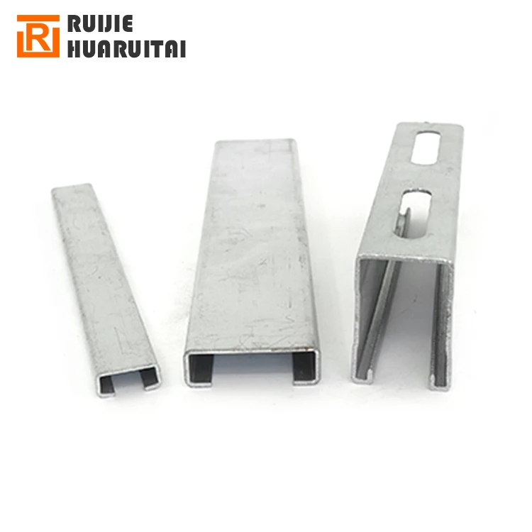 Galvanized C Type Channel Steel Beams Large-span Steel Structural ...
