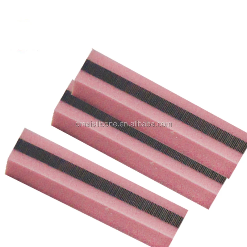 Customized Different Type Silicone Zebra Connector For Lcd Display,The ...