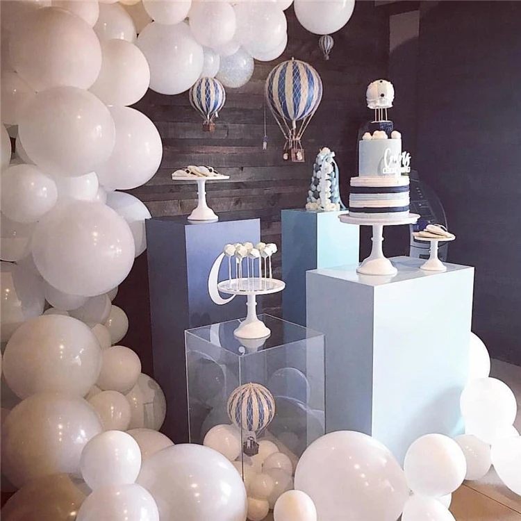 A&C Clear Acrylic Plinth - Elegant Wedding Display Pedestal