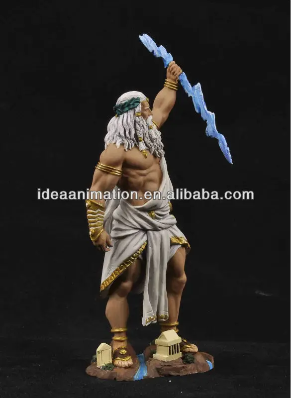 OEM 3" Resin Zeus Clay Sculptures - DIY & Educational Toys