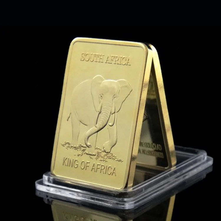 Fs-craft For Collection 24k 999 Pure Gold Plated Bars South Africa Gold ...