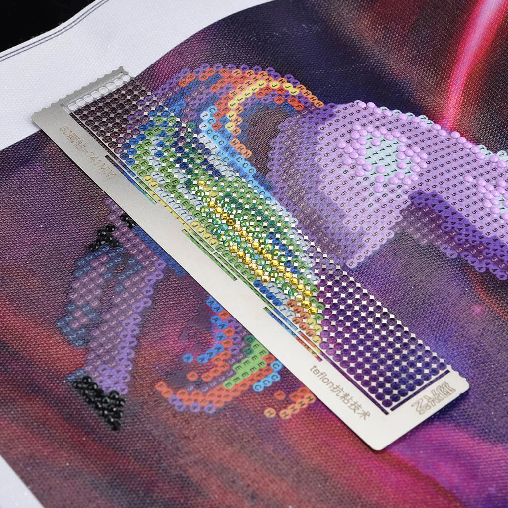 Diamond Painting Ruler 216 Holes Diamond Art Ruler Tool Diamond ...