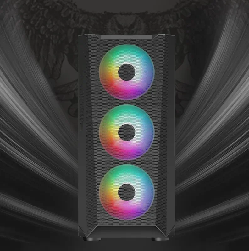 Raptor Chassis E-atx Computer Tower Dual 360 Water-cooled Vertically ...