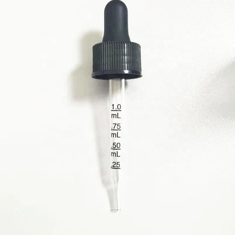 Child Resistant Dropper With Scale Graduated Droppers Curved Dropper ...