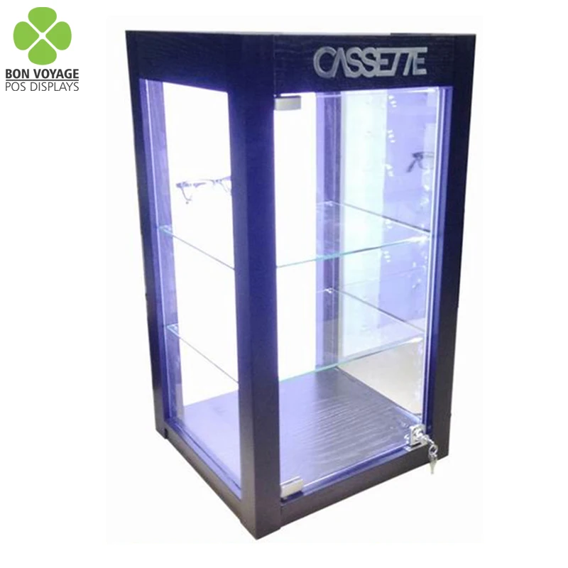 Sunglasses Small Countertop Display Stand Cabinet Made Of Mdf And ...