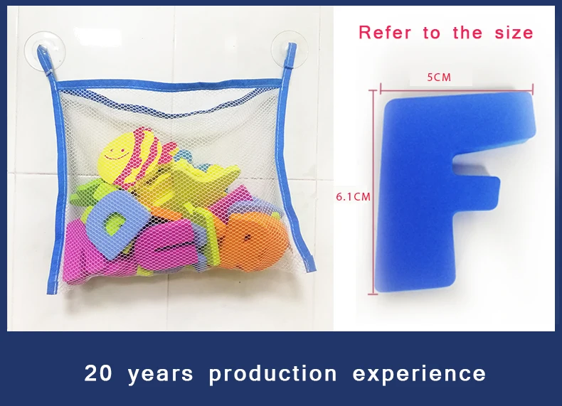 3D Foam Letters and Numbers - Safe Bath Toys for Kids