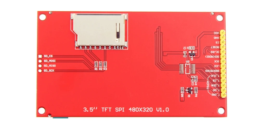 3.5 Inch TFT Screen - Industrial LCD Module with SPI Interface
