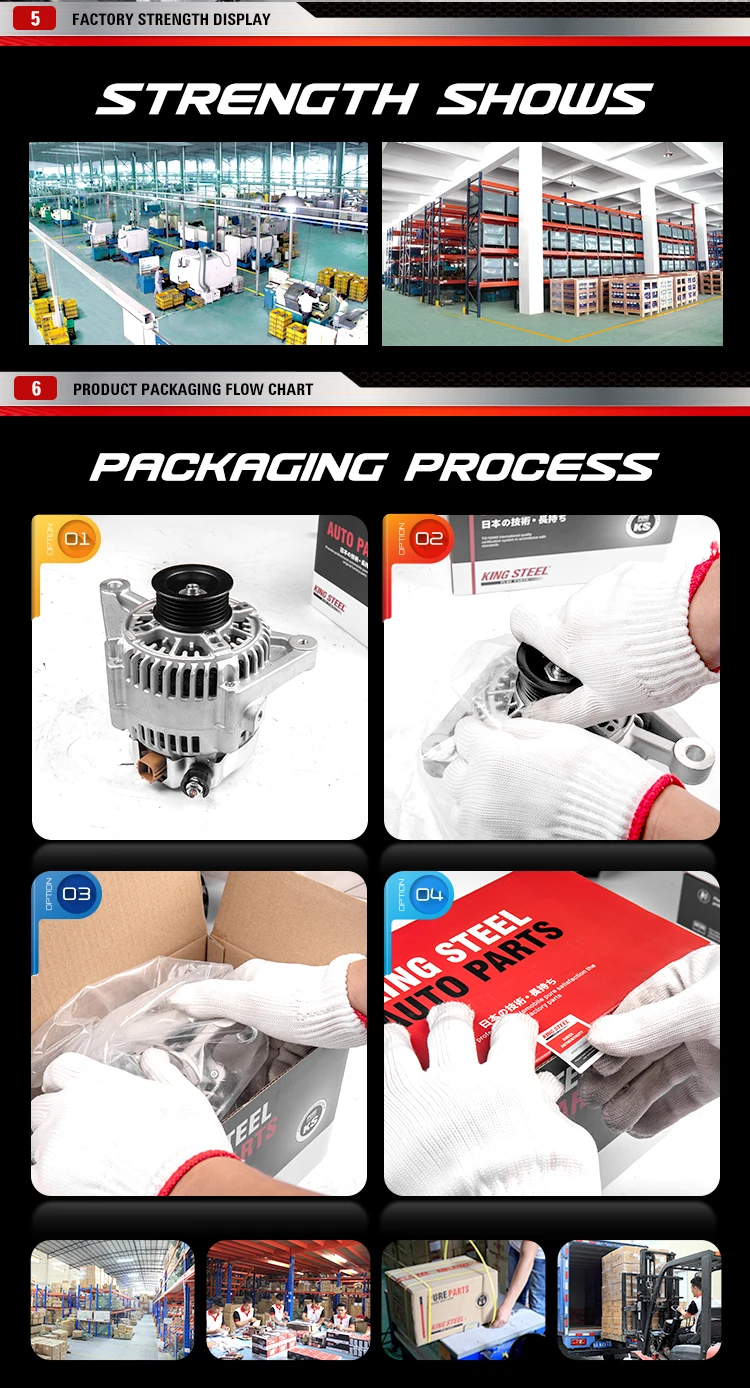 KINGSTEEL Alternator for Toyota Camry Hybrid - OEM 27060-0H121