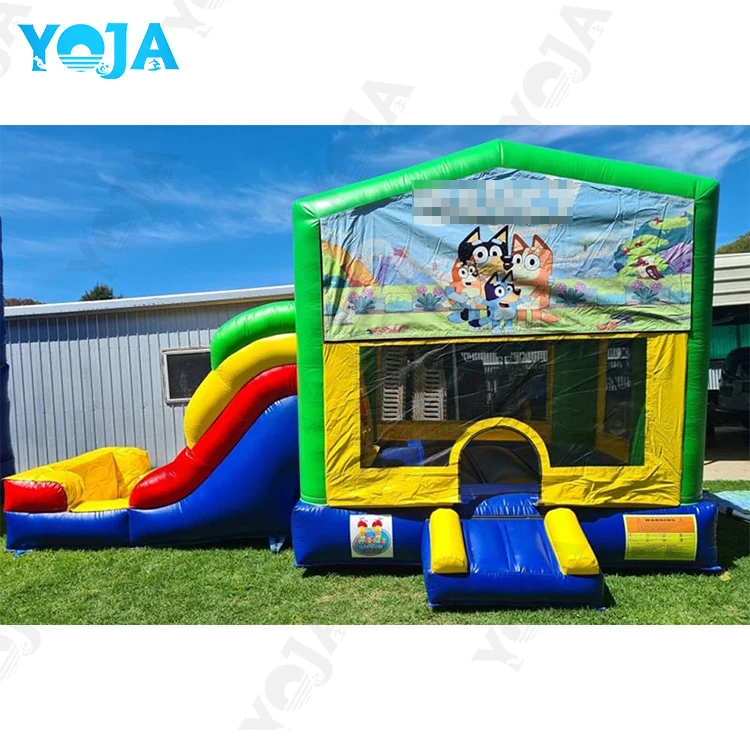 Commercial Bluey Bounce House - Inflatable Jumping Castle