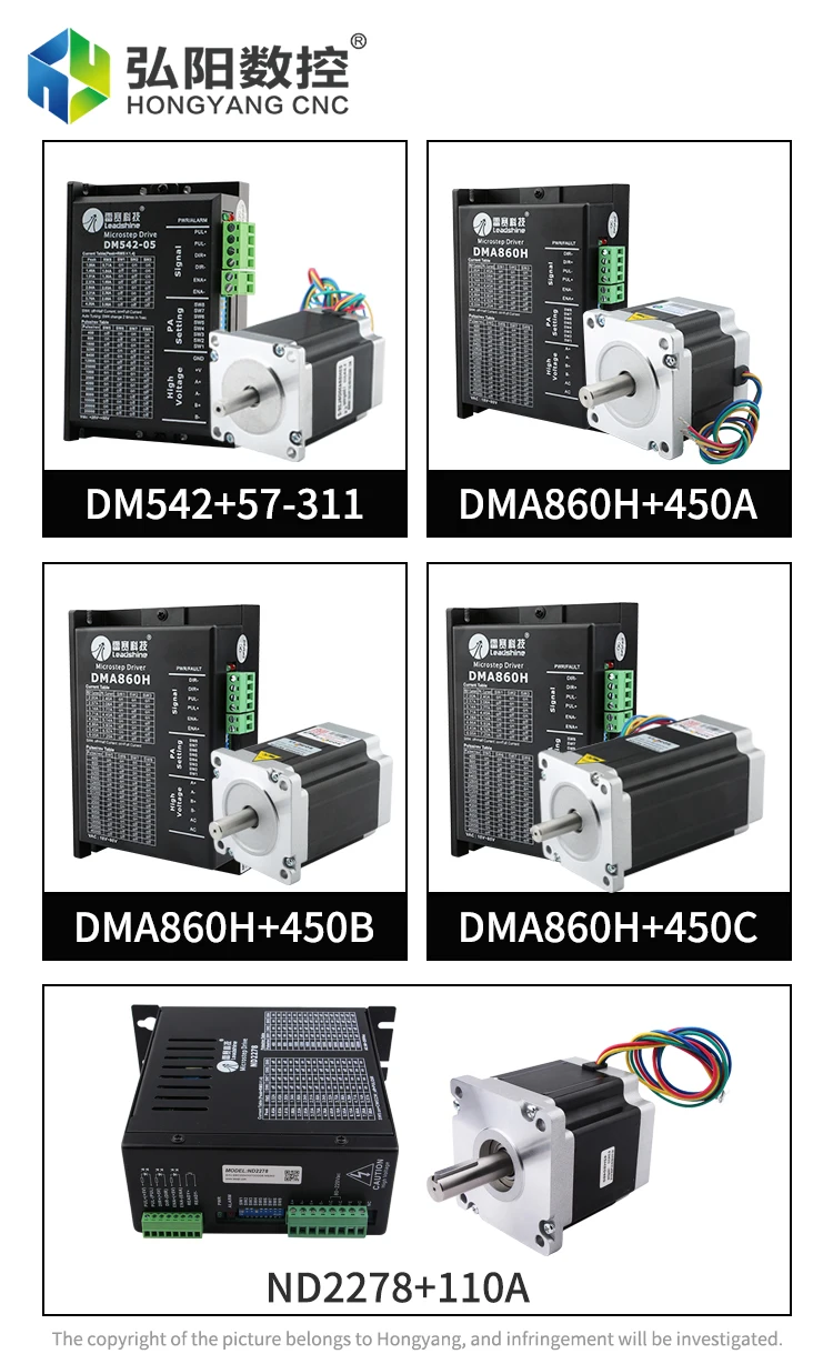 Factory Wholesale Nema 34 Stepper Motor Closed Loop Nema34 Kit With ...