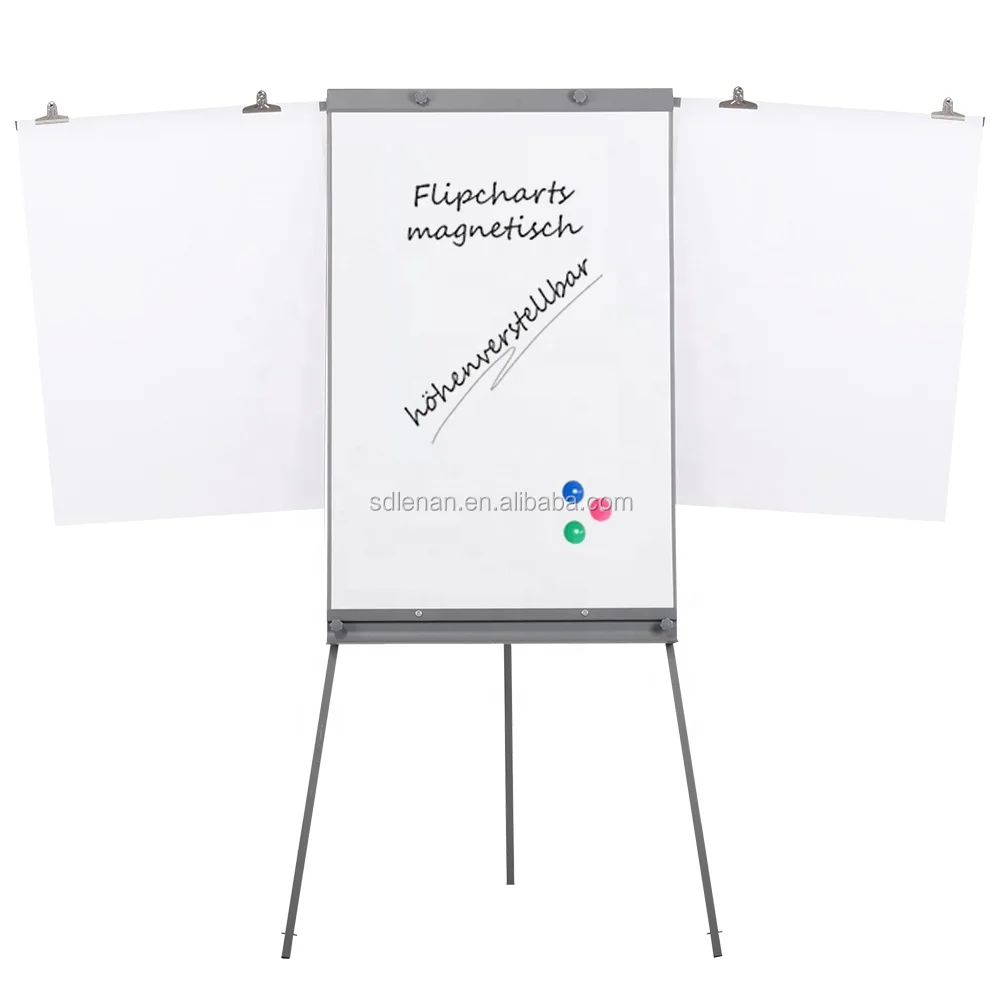 Home School Office Supplies Portable Mobile Magnetic White Board Easel ...