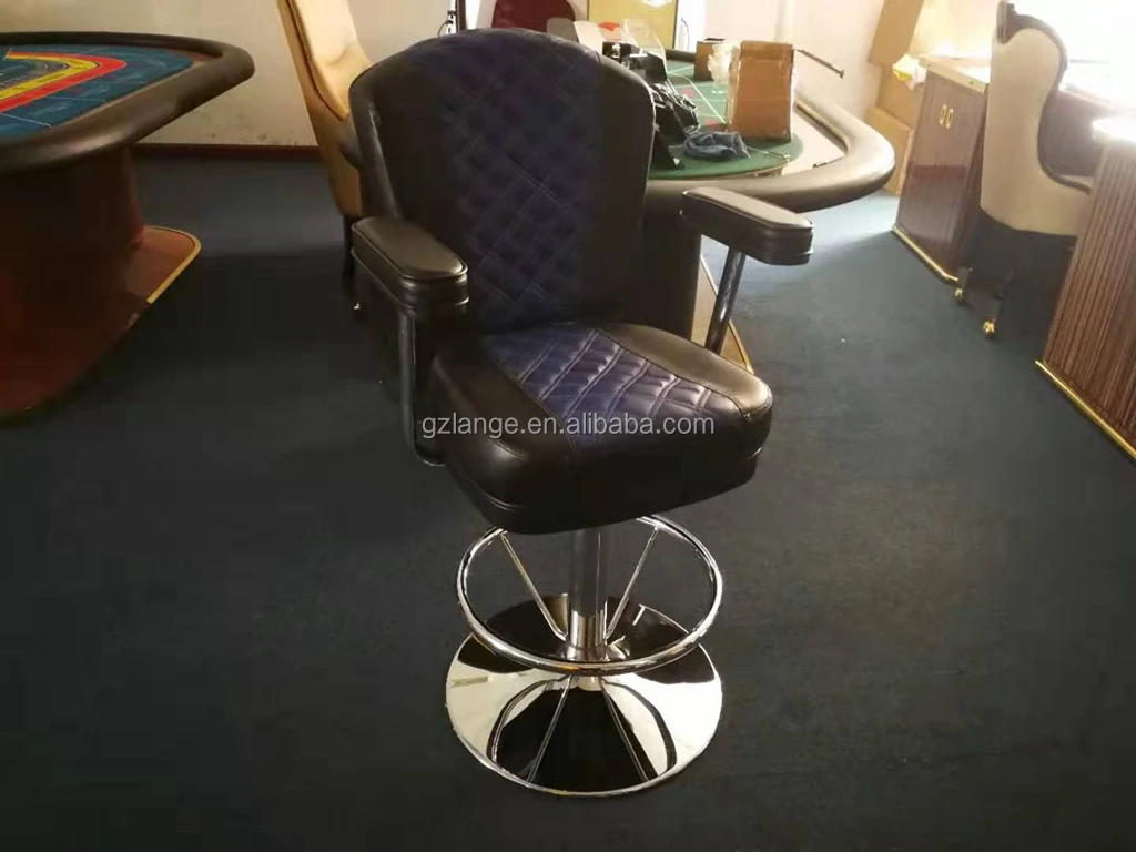 Heavy Duty Metal Stainless Casino Slot Machine Chair