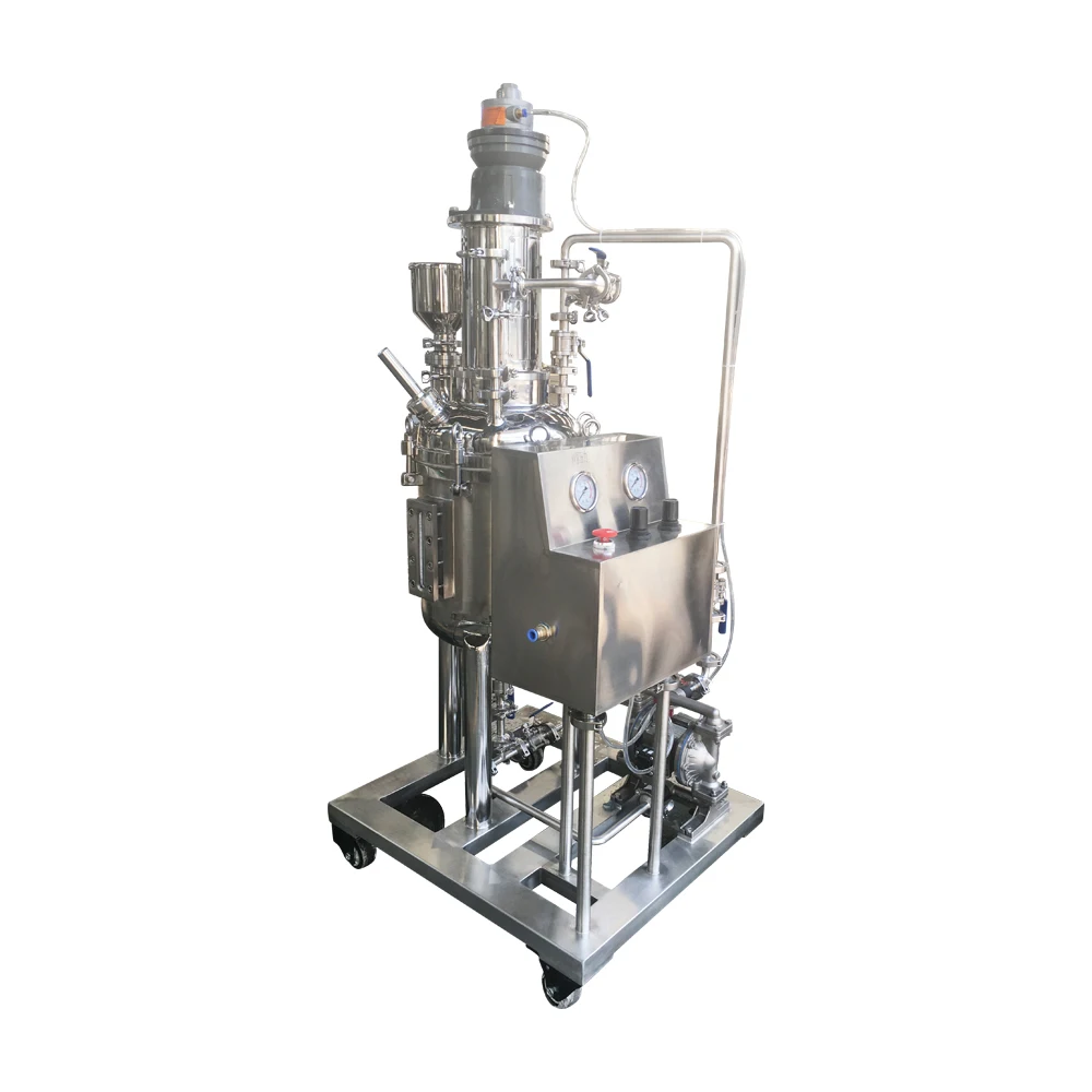 Customized 30L Cosmetic Dispersion Homogenizer Tank Vacuum Stirring ...