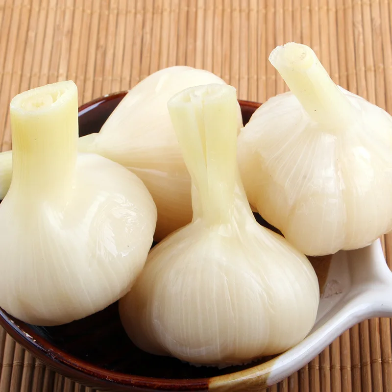 Pickled Sweet Garlic Sour Whole Garlic In Brine Good Preserved Garlic ...