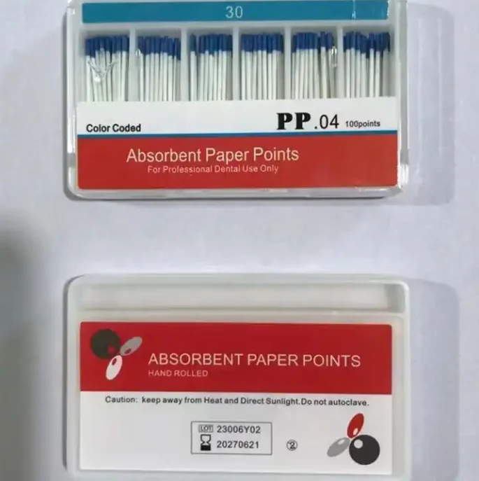 Dental Absorbent PP Paper Points Dental Absorbent Paper Points Root ...