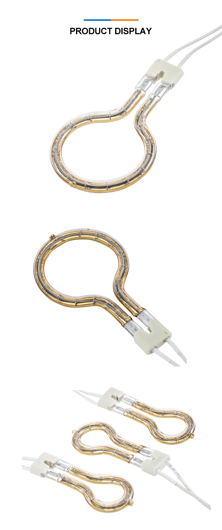 Oem Shortwave Halogen Ring Tube Infrared Heating Lamp - Buy Infrared ...