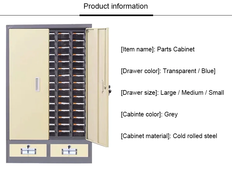 48/52/75/100 Drawers Electronic Parts Store Storage Cabinet - Buy Parts ...
