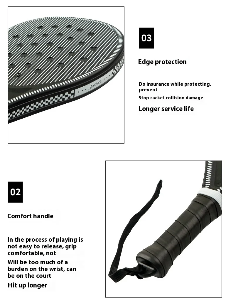 Factory-Supplied ABS Pickleball Rackets Adult Children's Pickleball ...