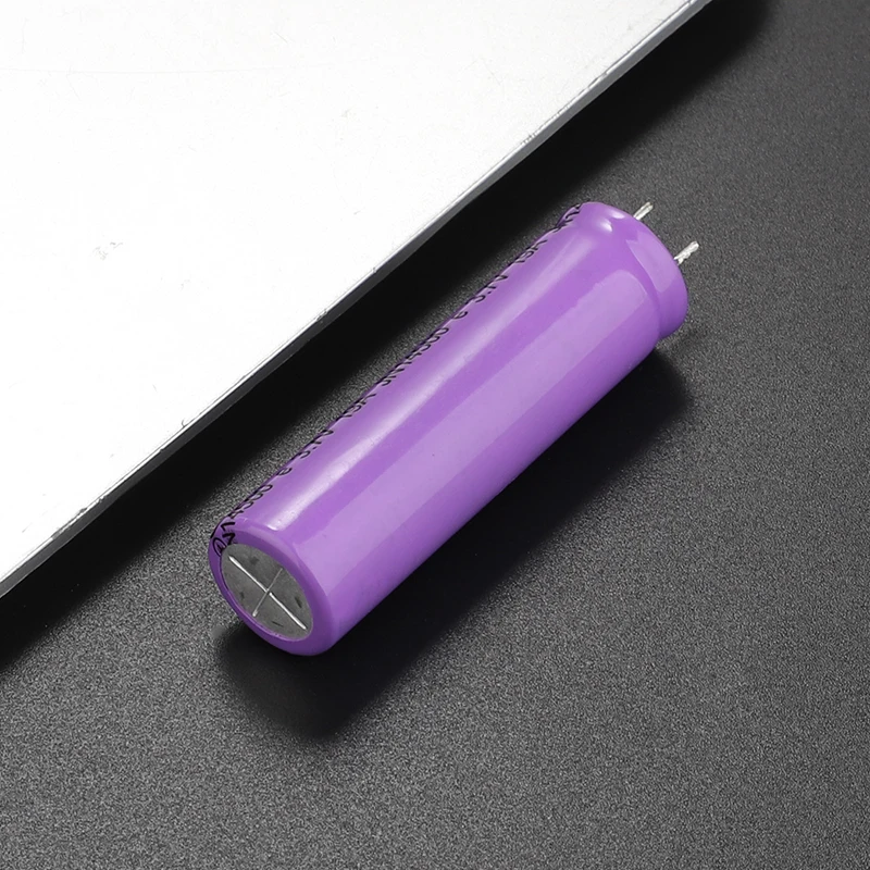 Lithium Ion Rechargeable 3.7V ICR14500 Cell Capacitor 500mah