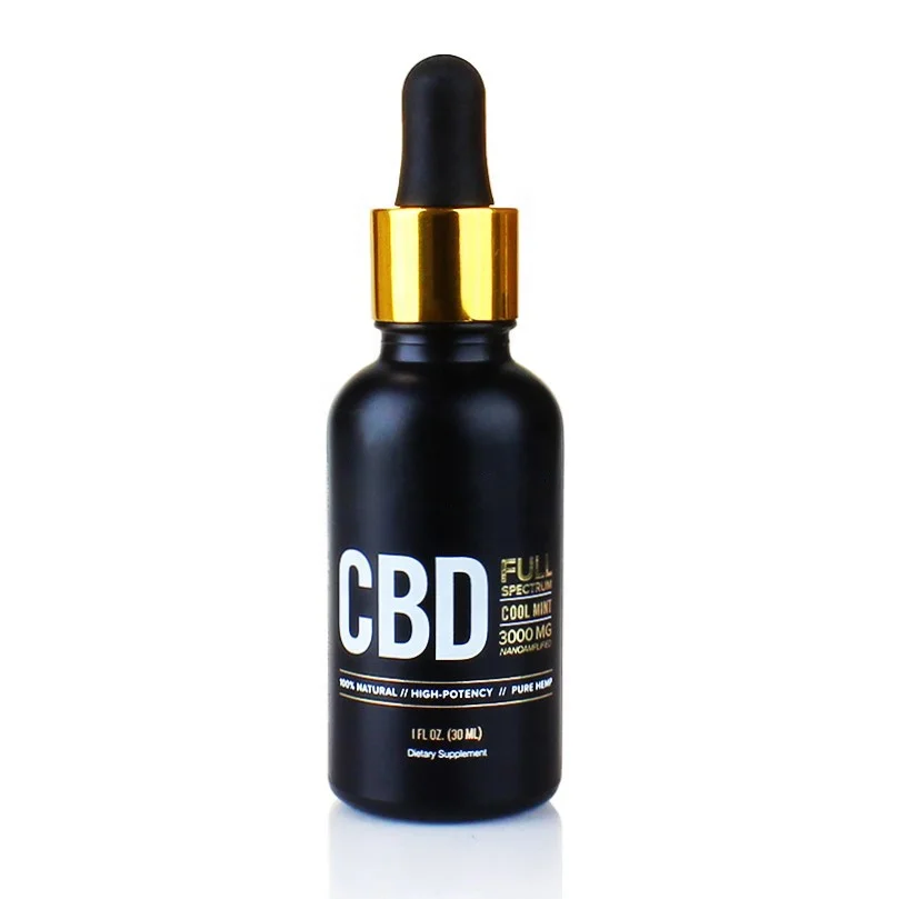 Broad Spectrum Cbd Hemp Oil 500mg ~3000mg High Strength Cbd Oil Full ...