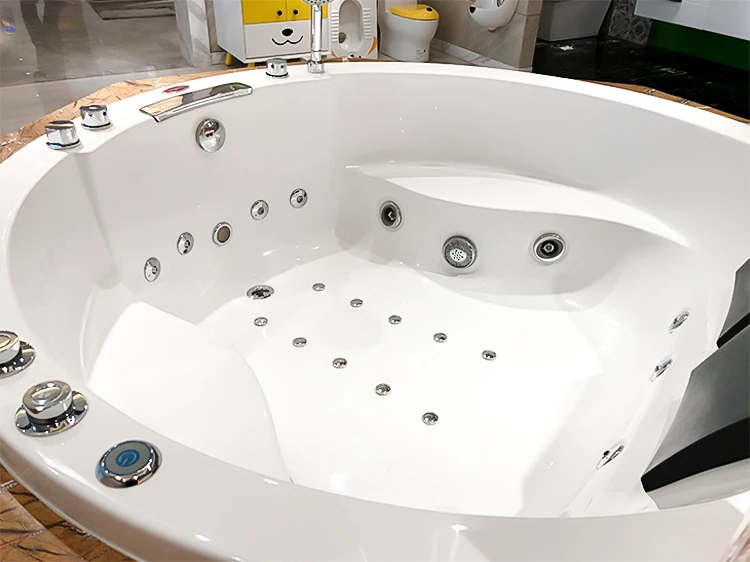 Arrow Brand Round Jaccuzi Acrylic Bathtub,Round Bathroom Massage ...