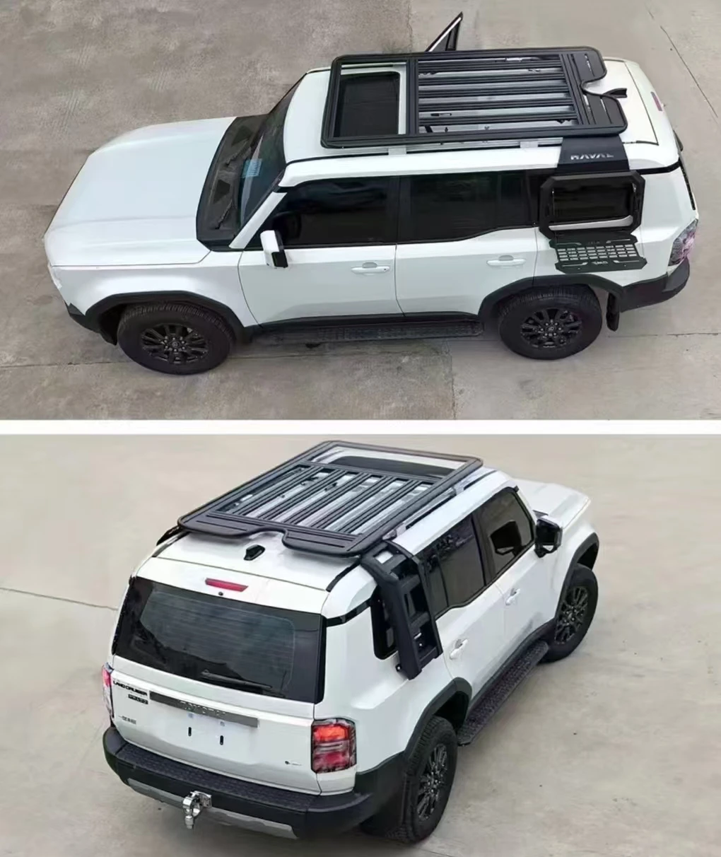 2024 Prado LC 250 Performance Parts - Roof Rack & Side Ladder