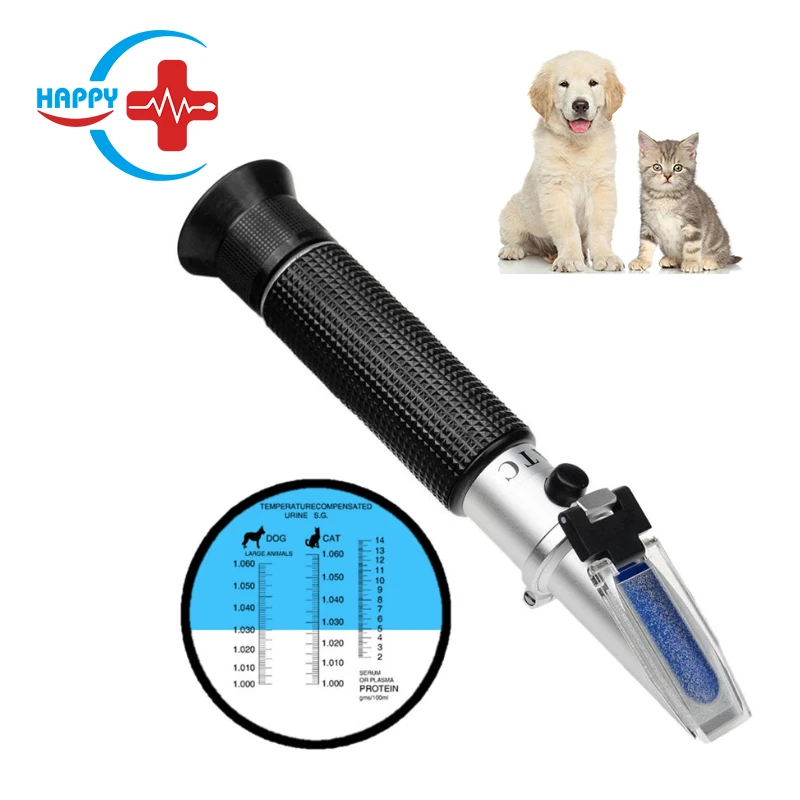 HC-R040 New Arrival Handheld Clinical Refractometer for Veterinary Dog ...