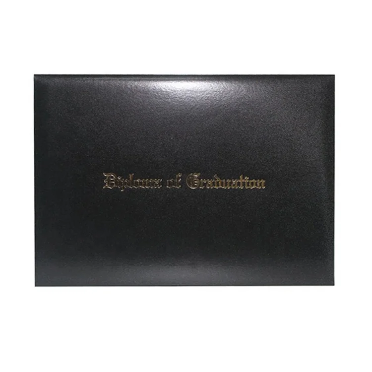 Wholesale A4 Graduation Diploma Holder PU Leather Classical Certificate ...