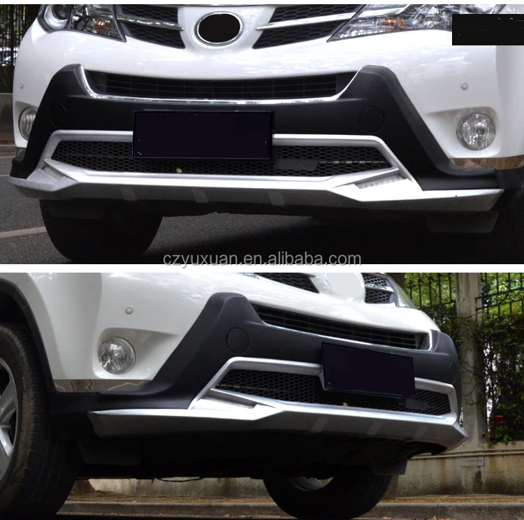 Car Accessory 4x4 Front Rear Bumper Guard For Toyota Rav4 2014-2015 ...