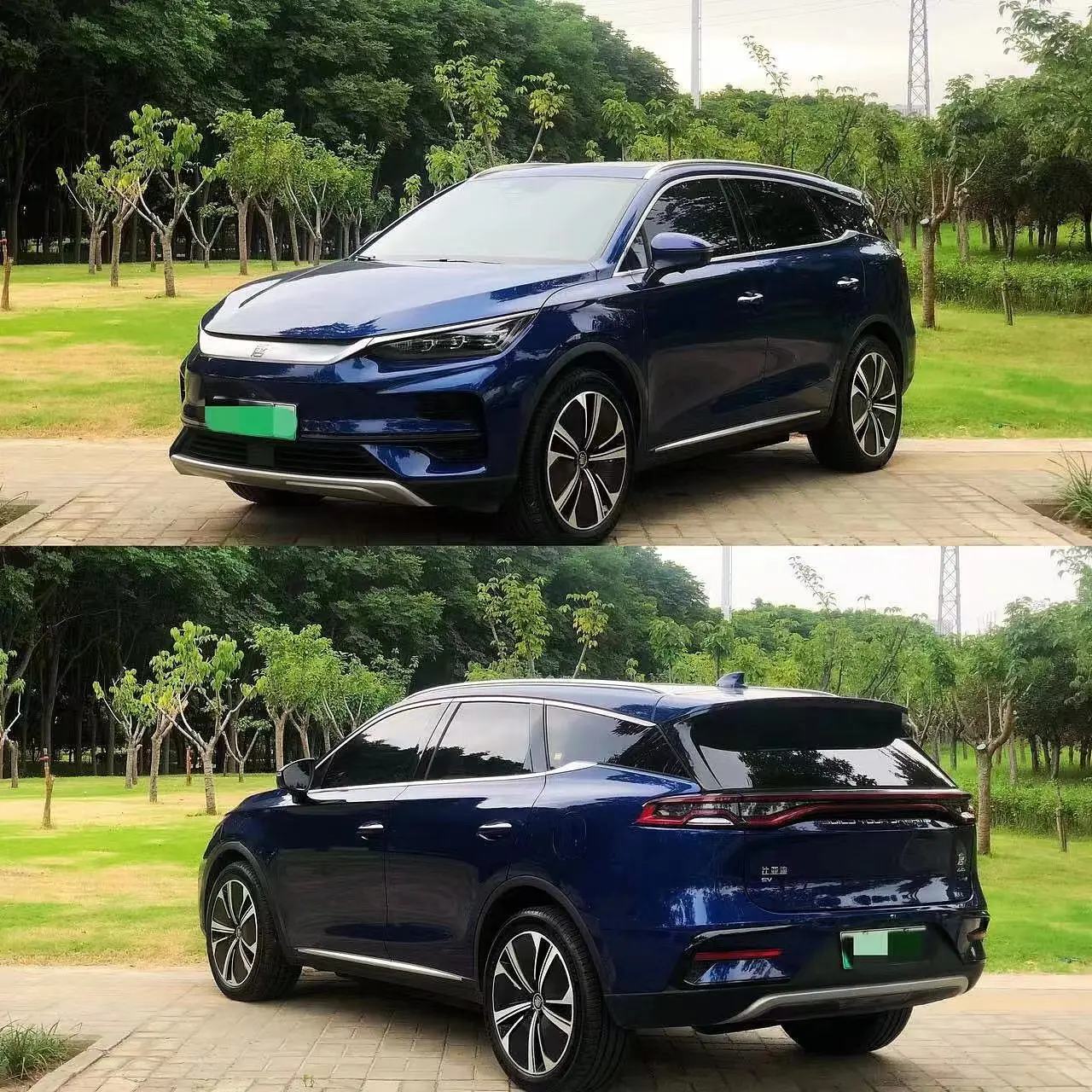 Byd Flagship New Energy Vehicle Bydtang Left Hand Drive Electric Cars ...