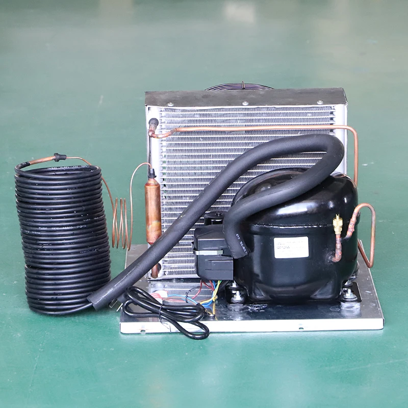 Portable Cooling System Refrigeration Gas Cooler Compressor Copper Tube ...