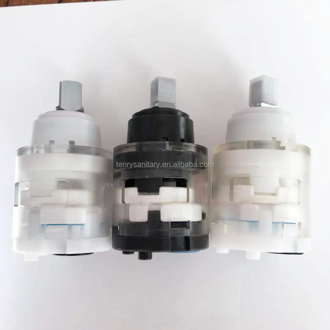 45mm Double Lock Pin Direct Connect Ceramic Disc Mixer Cartridge Faucet ...