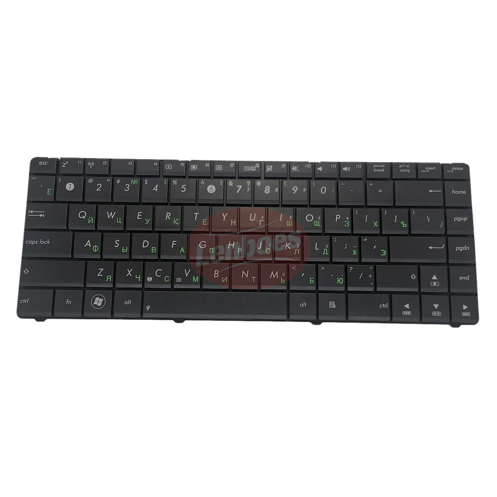 Laptop Internal Keyboard Ru Layout Black Replacement For Asus K42 X43 ...