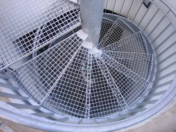 Galvanized Spiral Stair Treads for Onshore&offshore Projects| Alibaba.com
