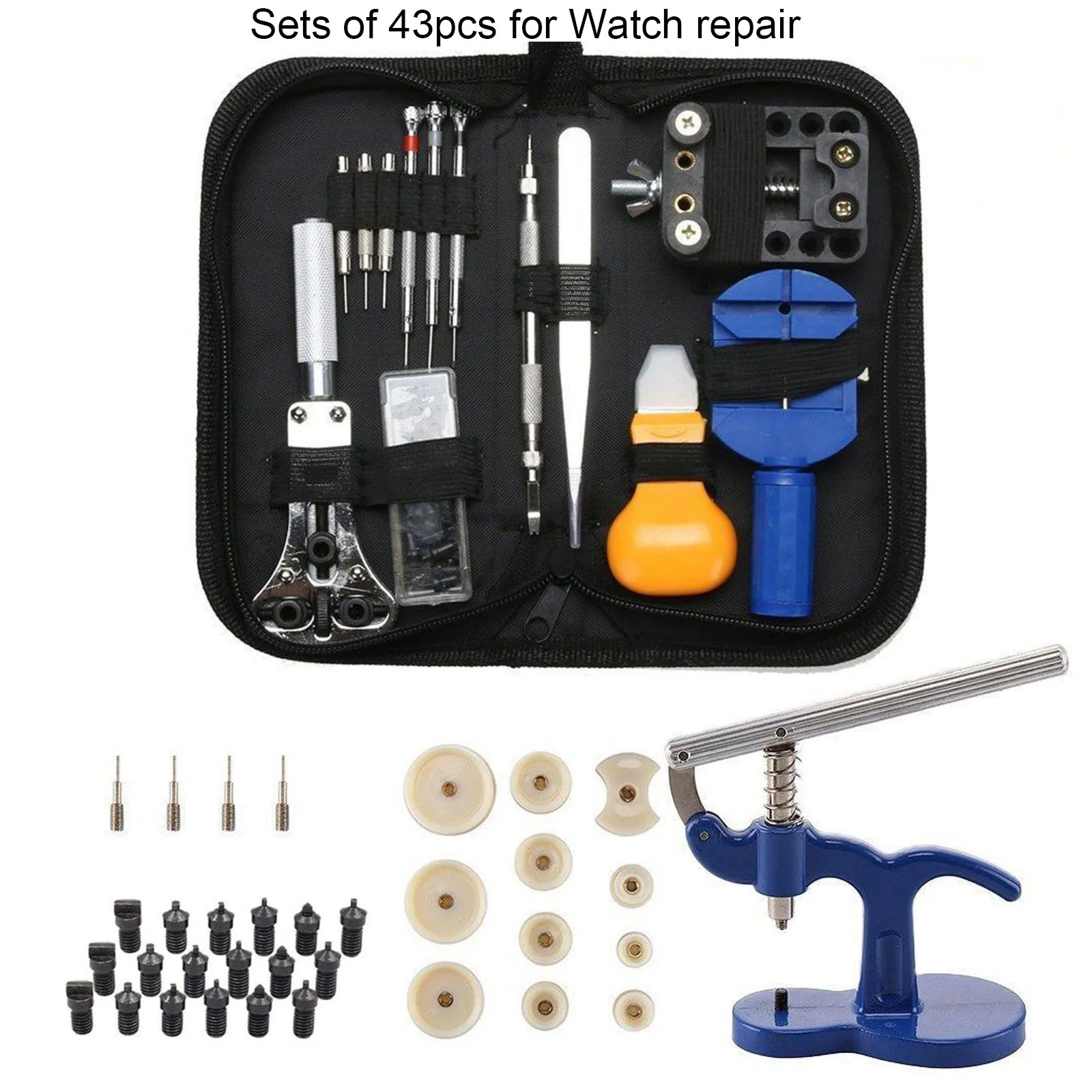 147pcs Watch Repair Tool Kits - Professional & Portable