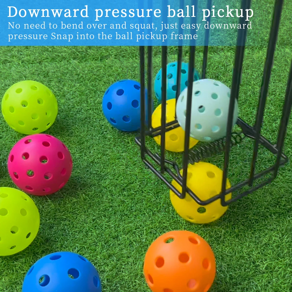 Downward Pressure Ball Pick up Automatic Pick up Tennis Ball Basket ...