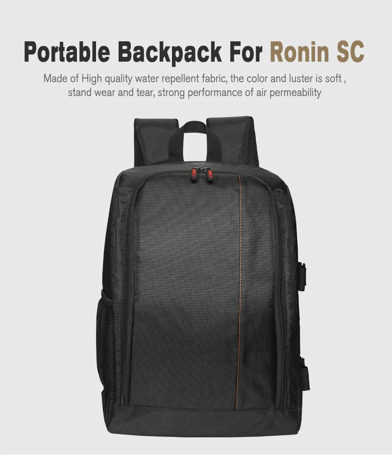 Startrc Portable Backpack Carrying Bag For Dji Ronin Sc Camera Gimbal ...
