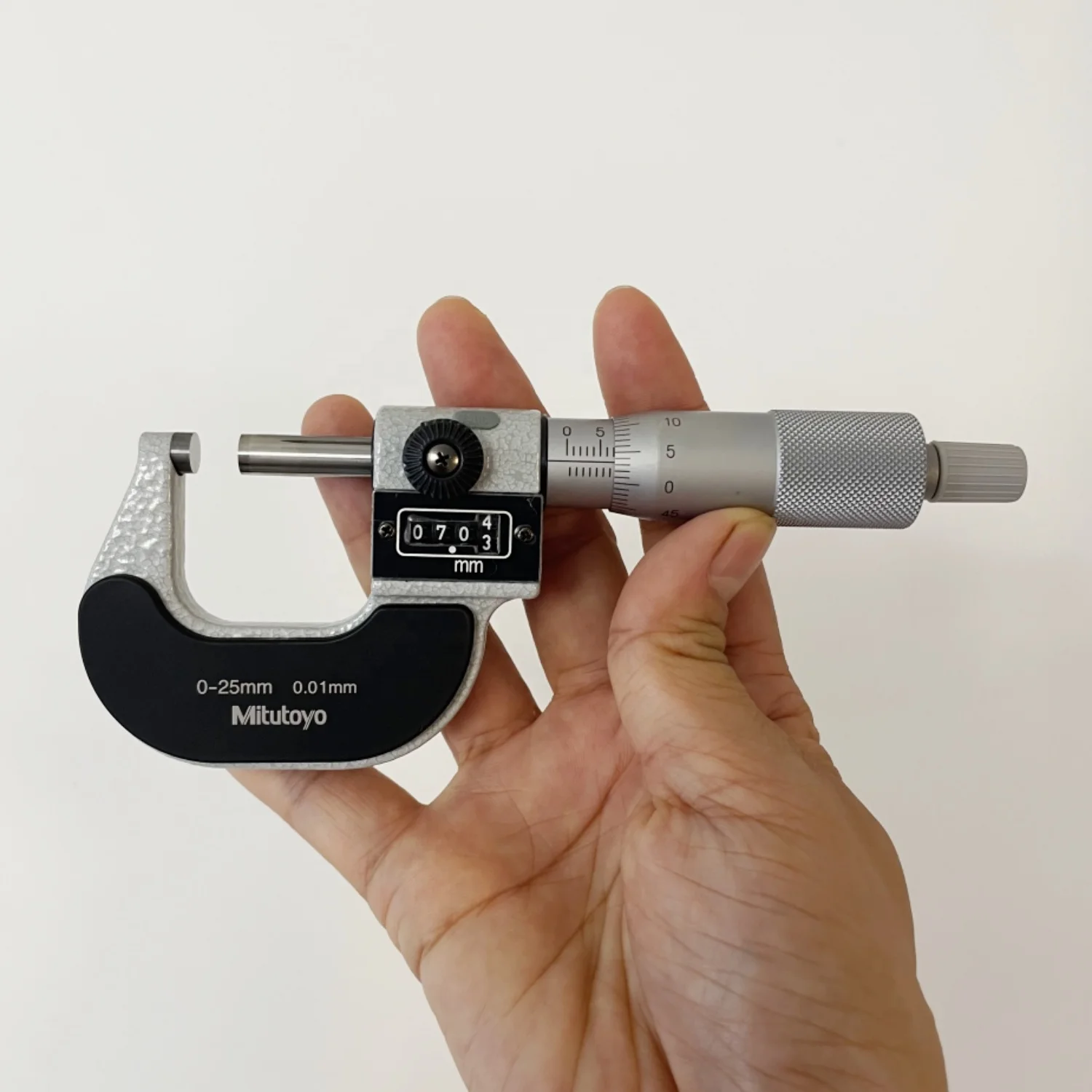Mitutoyo 193-101 Outside Micrometer 0-25mm - Precision Measuring Tool ...