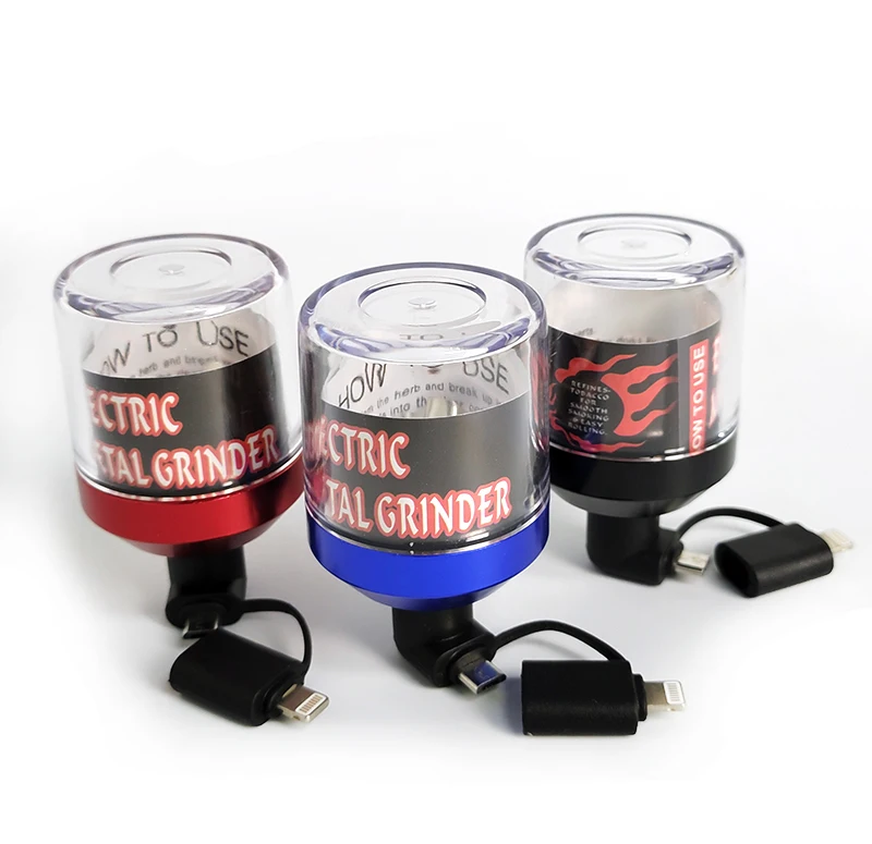 Usb Portable Grinder Spice Automatic Grinder Weed Electric Herb Grinder ...