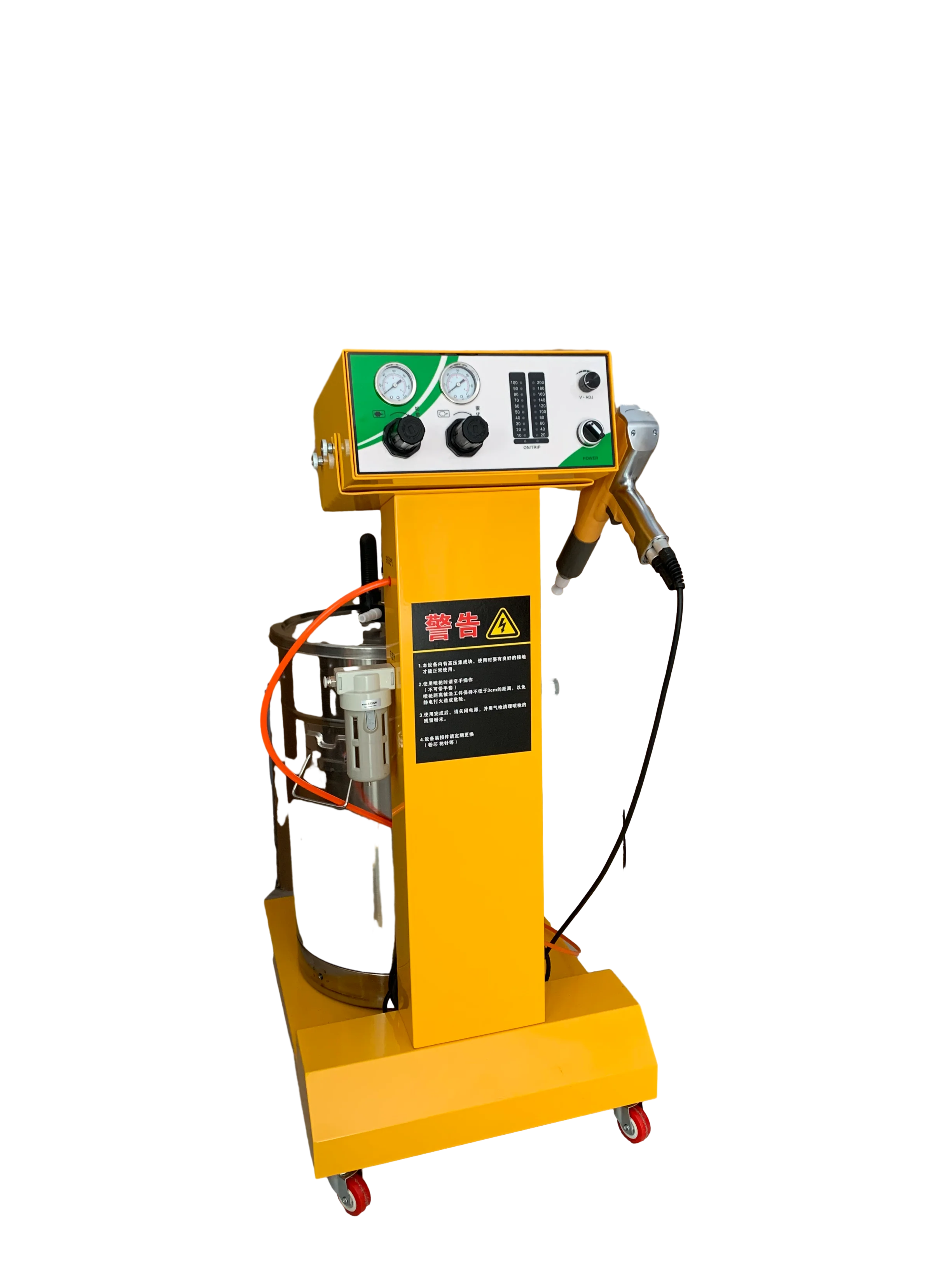 Gainjoys Manual Electrostatic Powder Coating Gun Spraypowder Coating ...