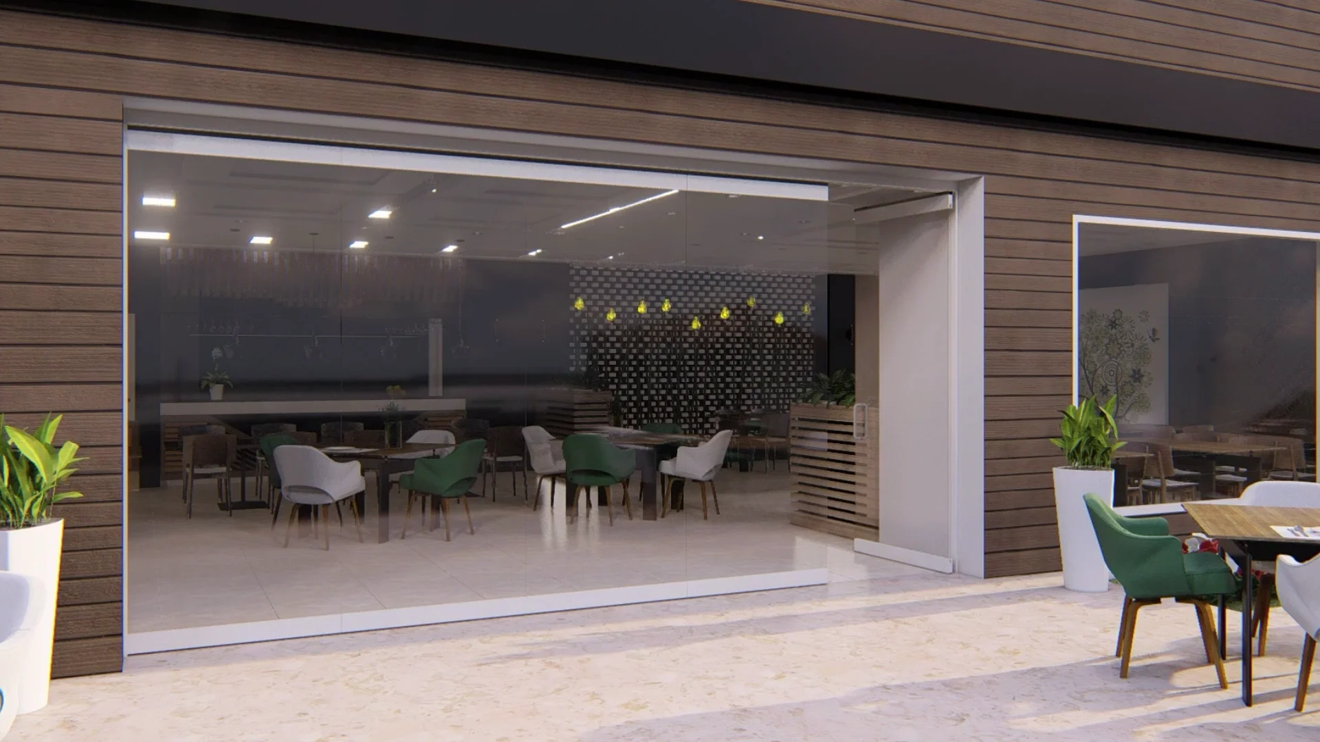 Glass Doors Patio Exterior Bifold Doors Movable Foldable Glass ...