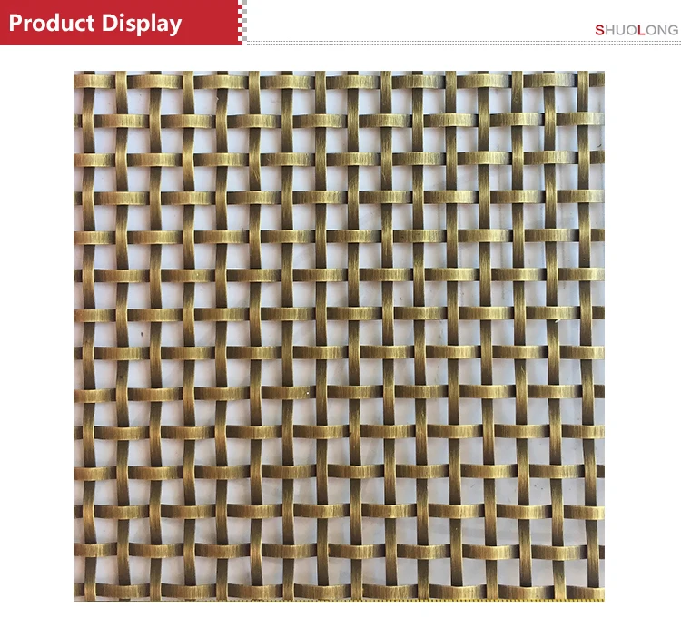 Diagonal Wire Mesh - Durable and Stylish Interior Solutions