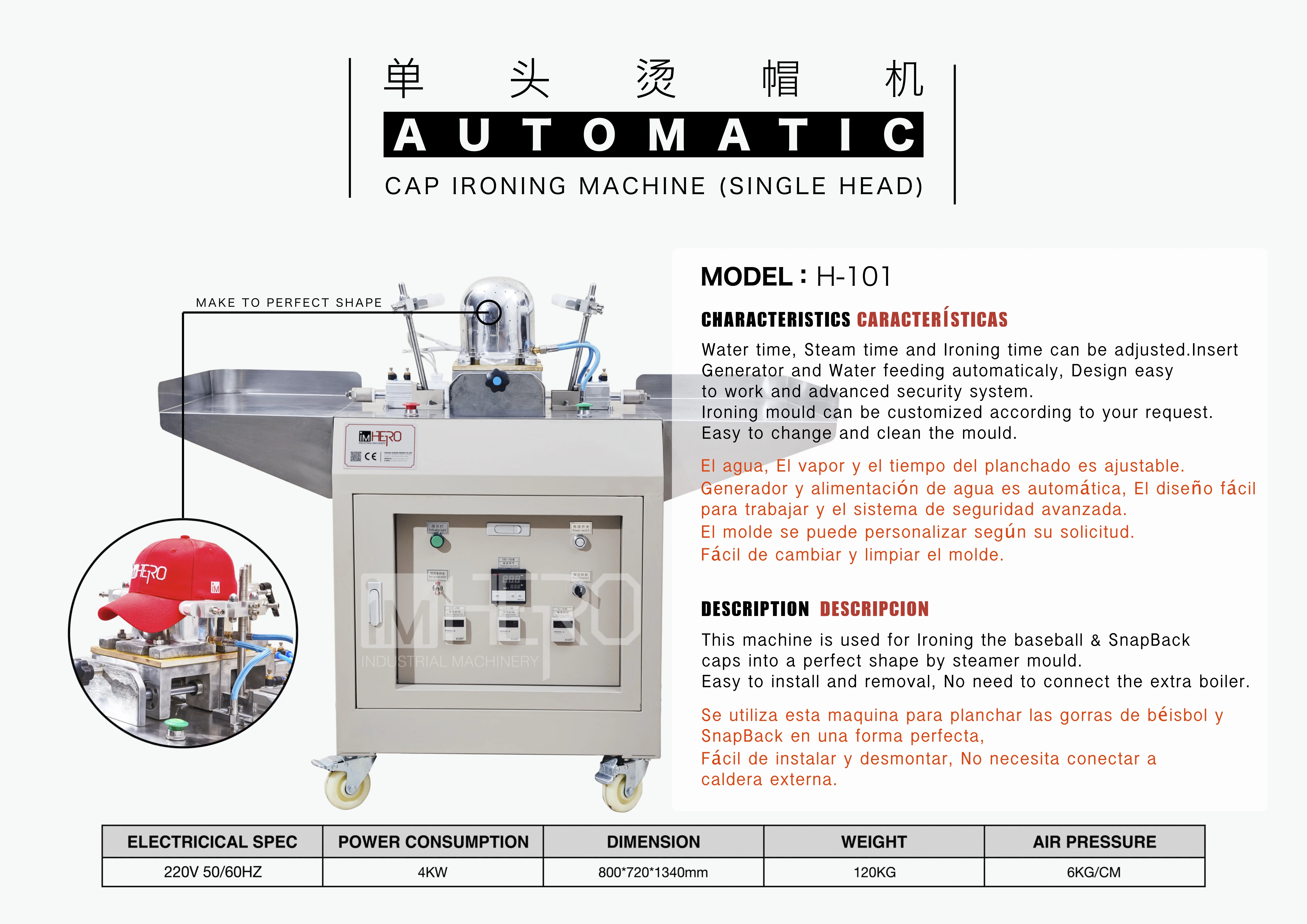 Snapback & Baseball Cap Manufacturing - Professional Machine