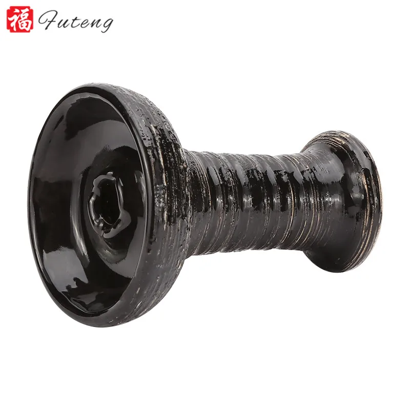 Manufacturer Shisha Ceramic Head Hookah Bowl High Quality Black Color ...