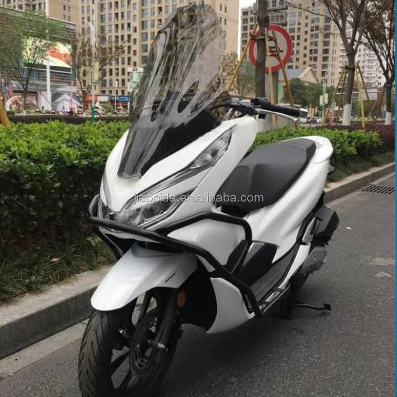 Modified Motorcycle Cnc Aluminium Alloy Pcx150 Pcx Crash Guard Bumper ...