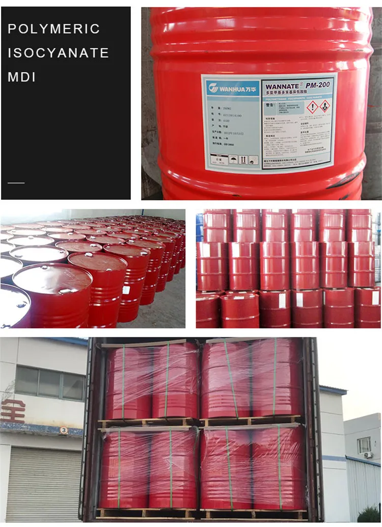 Polymeric Mdi Mr200 M20s M200 Pm200 44v20l - Buy Polymeric Mdi,Rigid Foam Mdi Mr200 M20s M200 ...