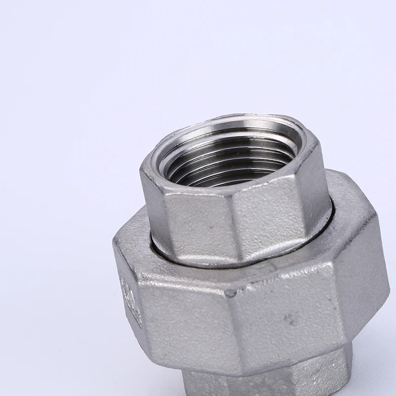 Stainless Steel Union Coupling Connect Female Threaded BSPP NPT ...
